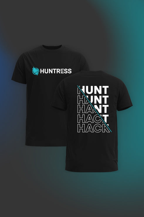 2023 'Hunt/Hack' T-shirt – The Huntress Swag Vault